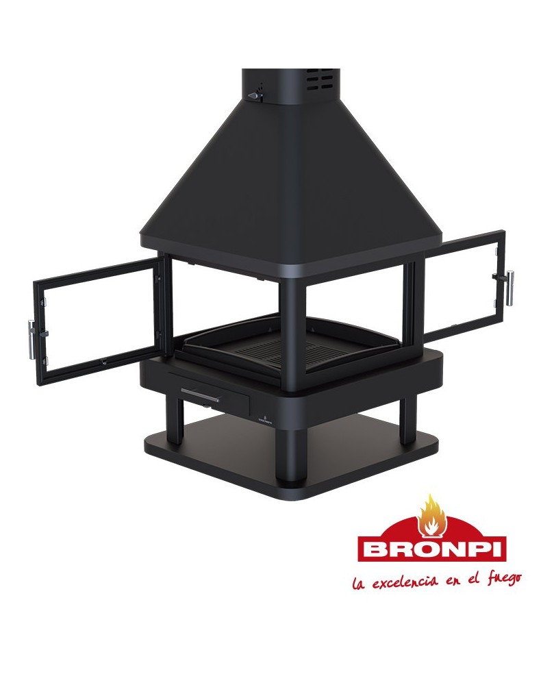 Chimenea HUELVA Bronpi Fireplaces